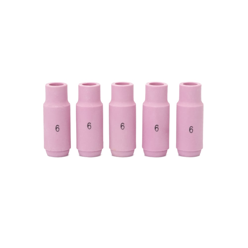 TIG Nozzle Ceramic Cup For TIG Welding Torch Size 6 5 Pieces